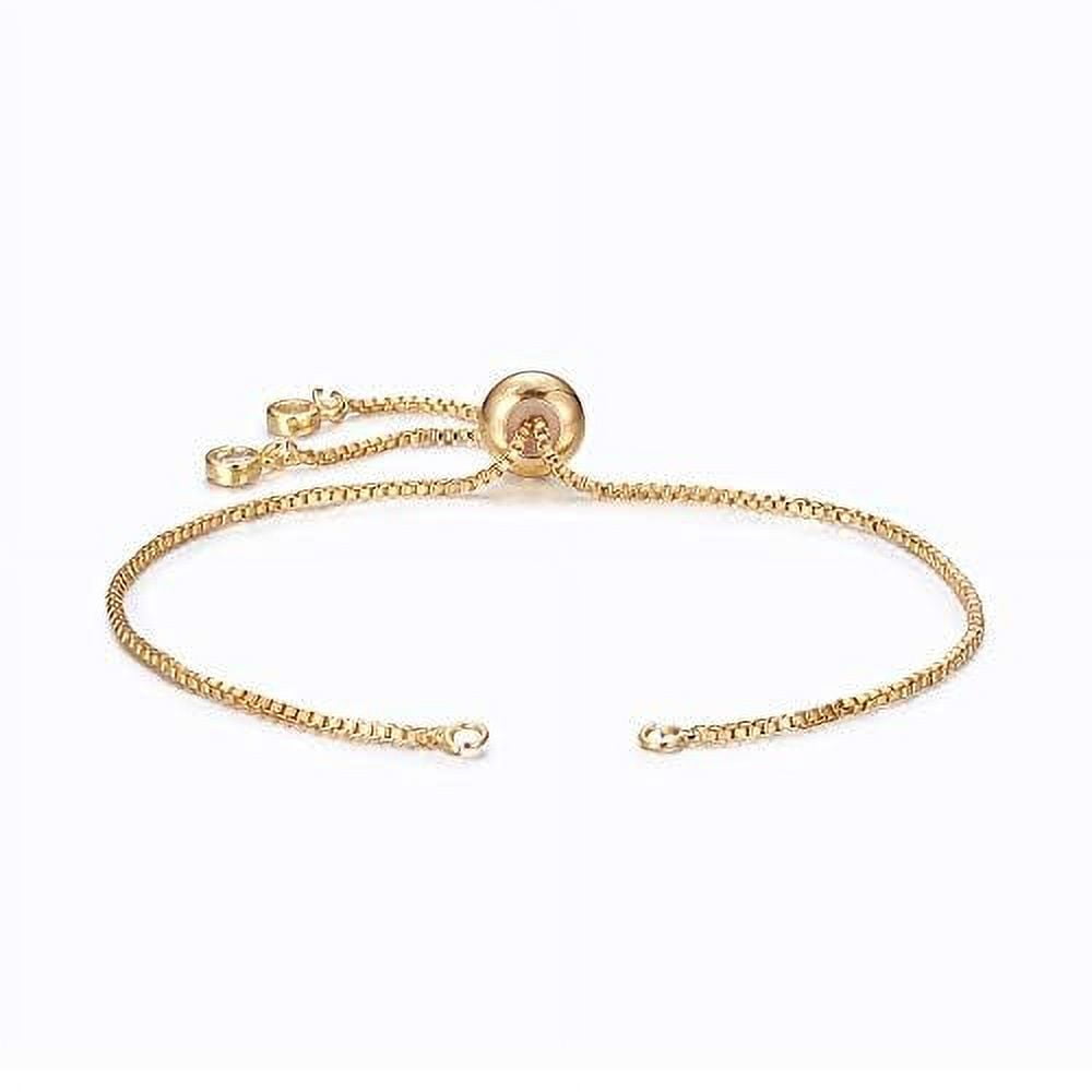 10 Pcs Adjustable Slider Bracelet Slider Extender Chains Friendship ...