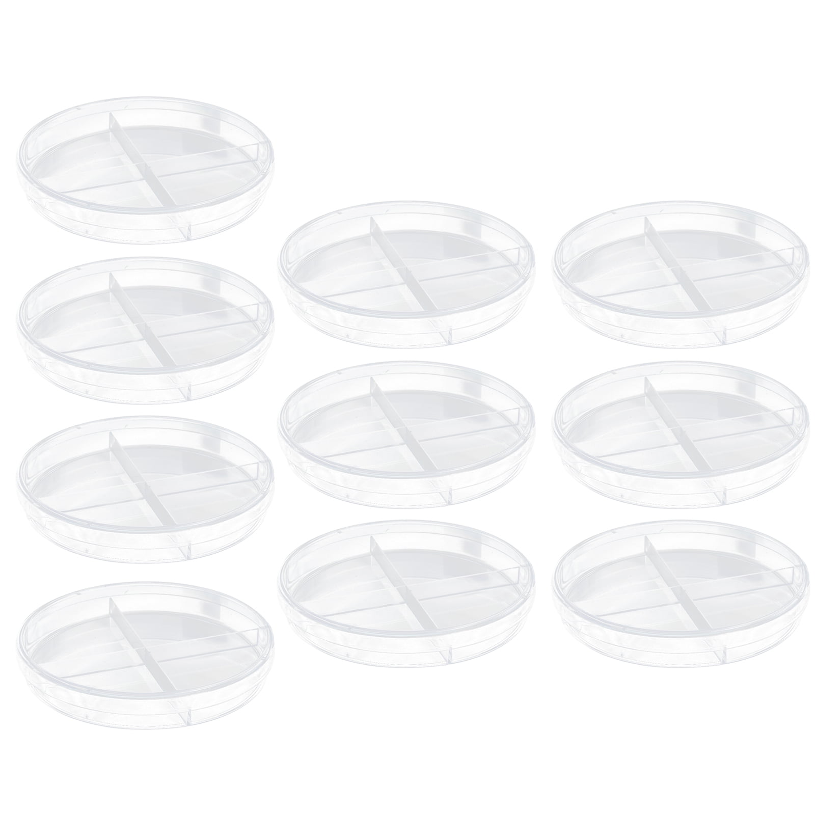 10 Pcs Agar Clear Cell Culture Dish Scientific Teaching Aid 9x9cm ...