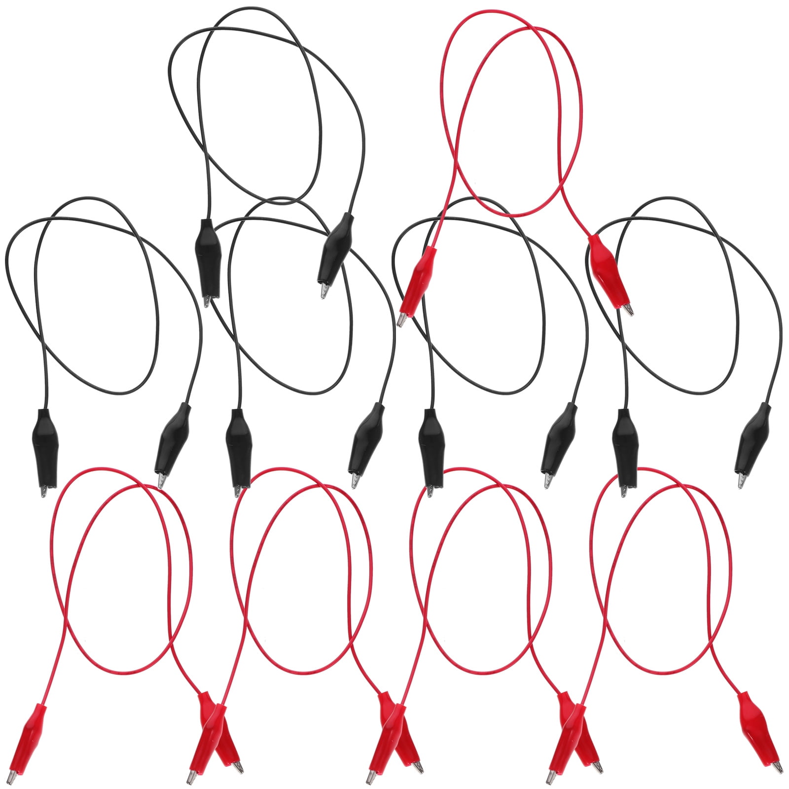 10 Pcs Alligator Clip Power Cord Alligator Clips with Wires Electronic ...