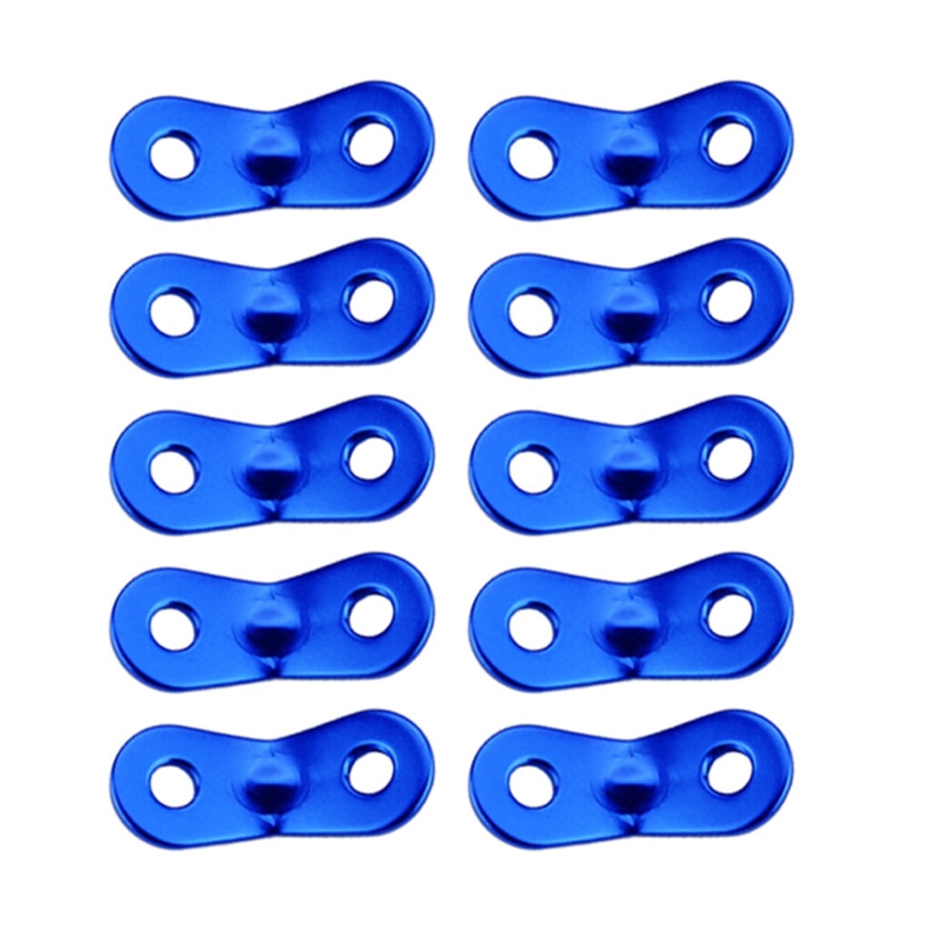 10 Pcs Aluminum Alloy Tent Rope Tensioners Camping Non-Slip Cord Lock ...