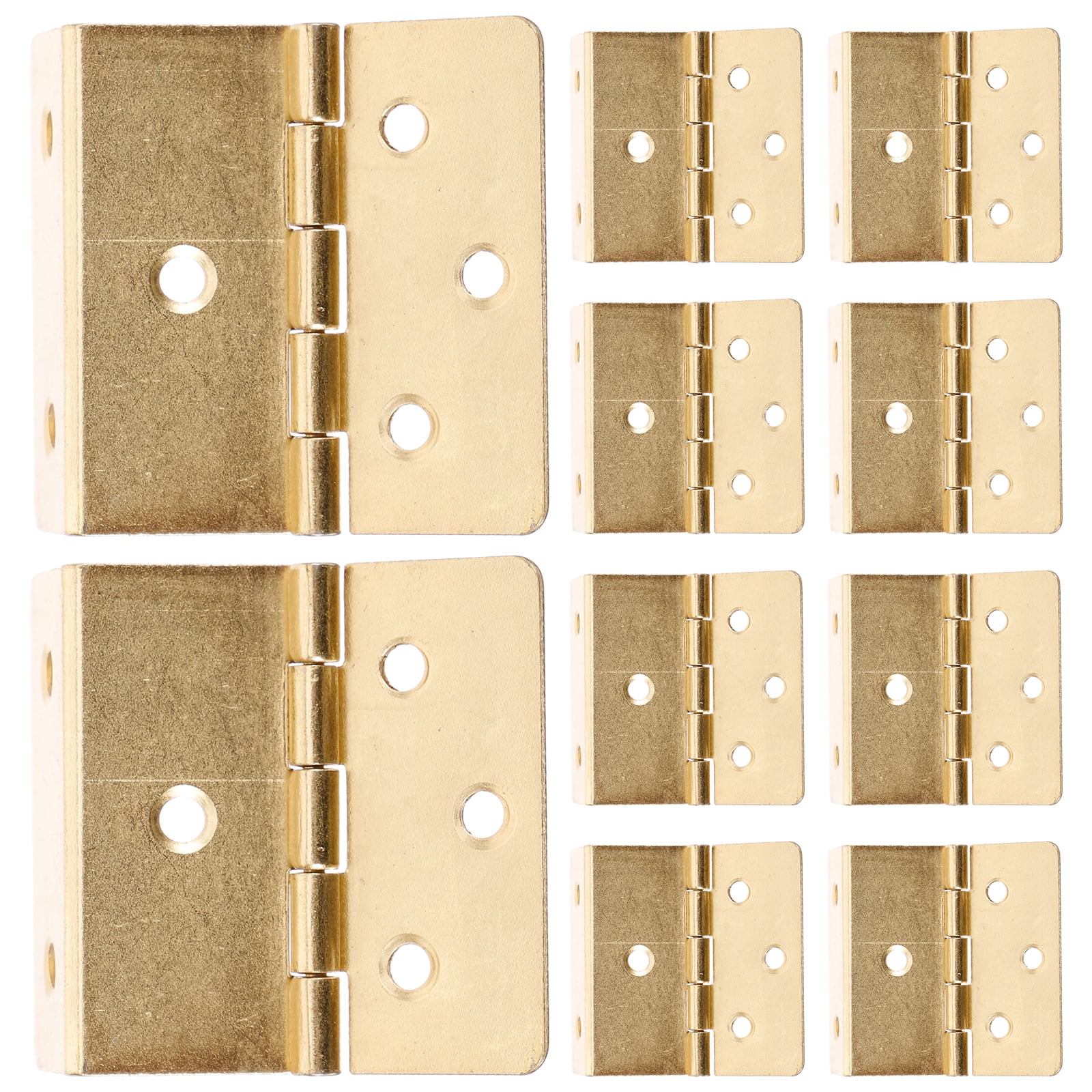 10 Pcs Antique Iron Hinge Accessories Kitchen Cabinet Hinges - Walmart.com