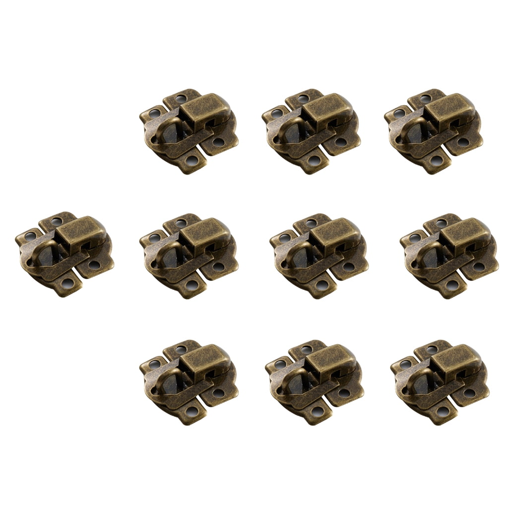 10 Pcs Antique Jewelry Box Latches Hasp Vintage Buckle Latch Decorative ...