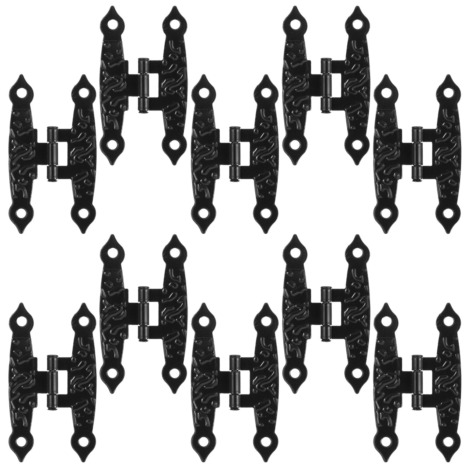 10 Pcs Antique Mini Hinges Replacement Trap Door Magnetic Stop ...