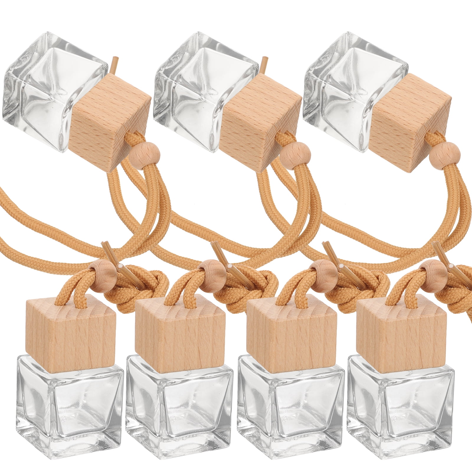 10 Pcs Aroma Diffuser Bottles Car Perfume Household Decor Light ...