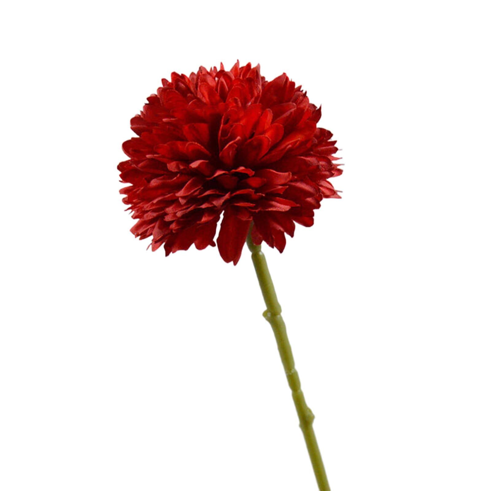 10 Pcs Artificial Chrysanthemums, Realistic Faux Flowers for Indoor ...