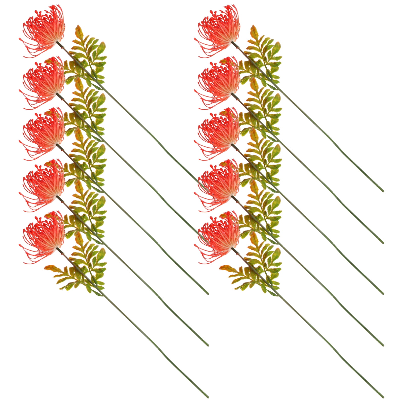 10 Pcs Artificial Flower Vase Party Realistic Bouquet Picks Arrangement ...