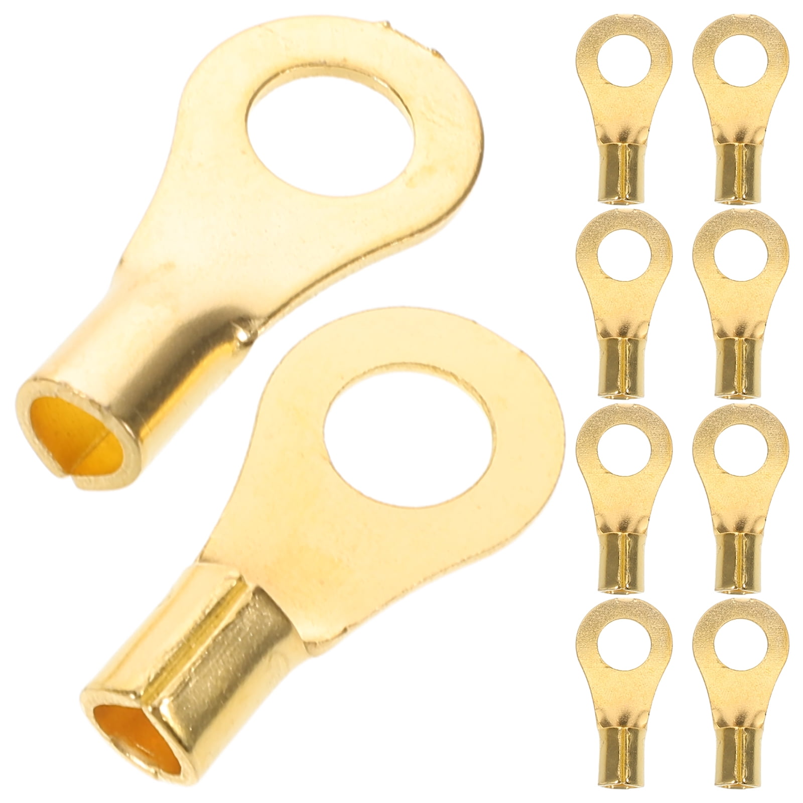 10 Pcs Audio Terminal Block Modified Carbon Rod Lure Fiber Golden ...