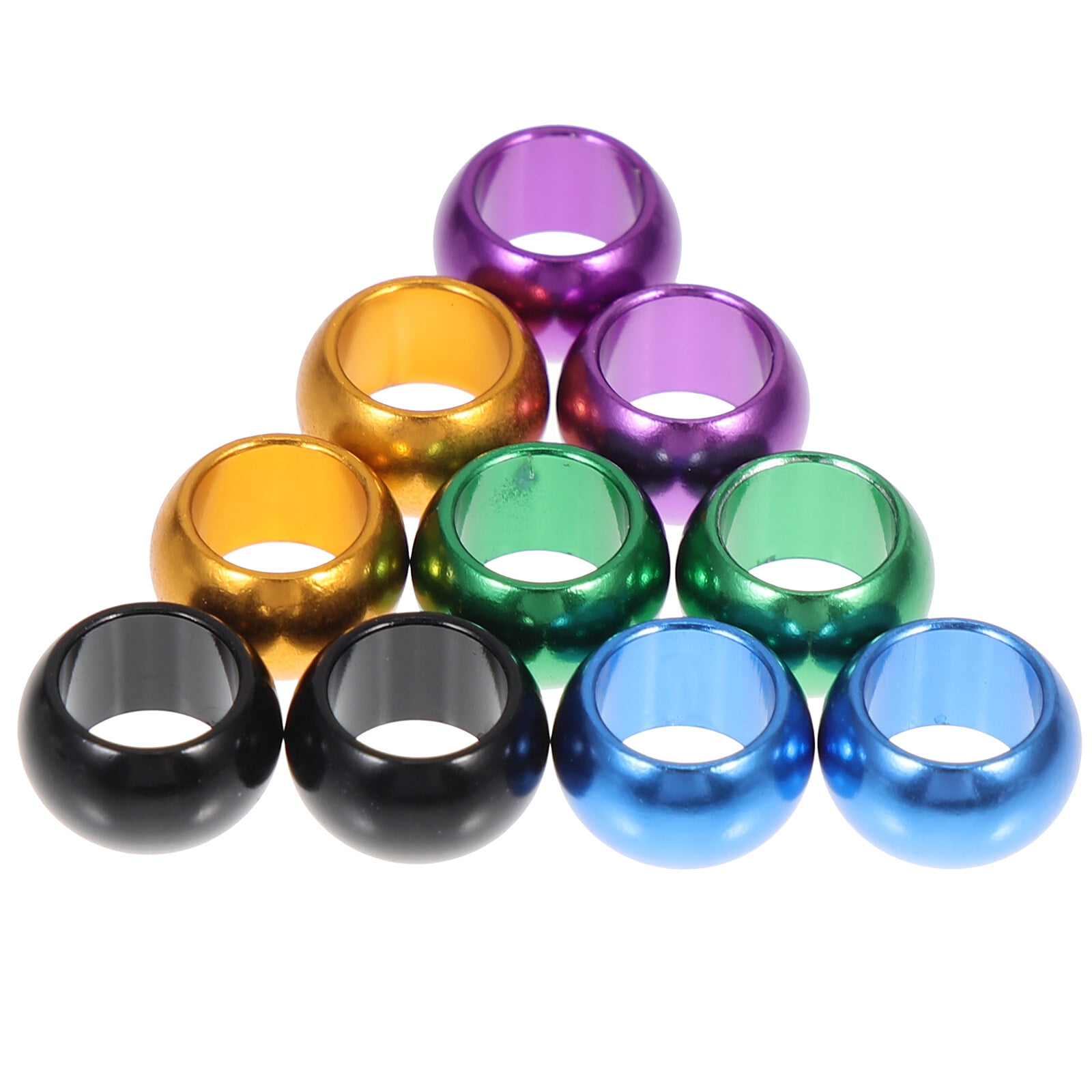 Eease 10Pcs Birds Leg Bands No Letter Foot Ring Bird Birds Foot Ring ...