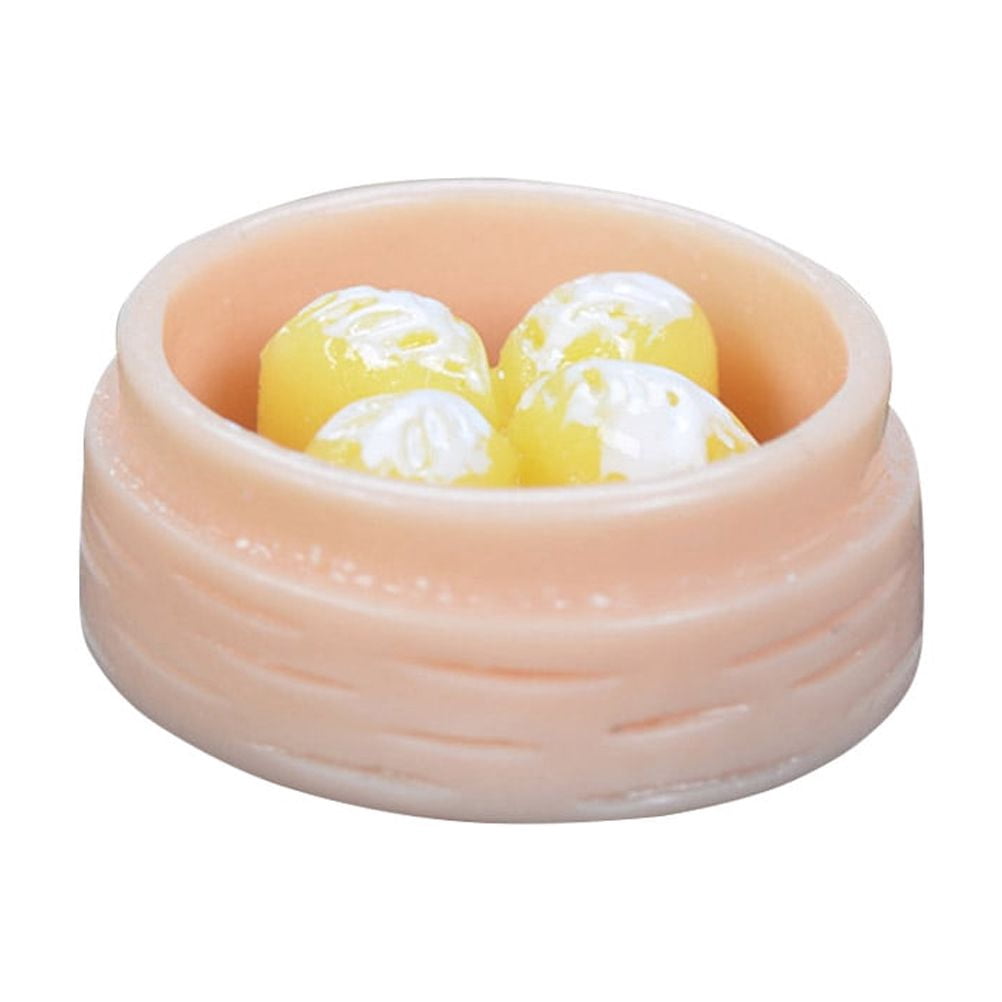 10 Pcs Baozi Food Mini Verse Kitchen Steamed Dumplings Unique ...