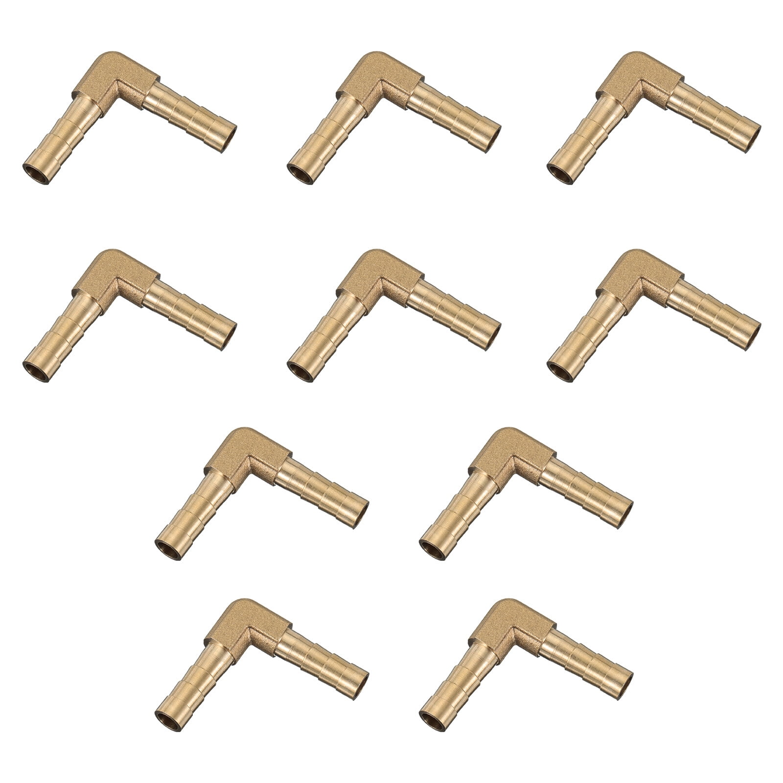 10 Pcs Barb Fitting Tube Connector Hose Barb Adapter Tubing Connector L ...
