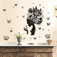 10 Pcs Beautiful Girl Wall Decals Removable Wall Decor Art Stickers ...