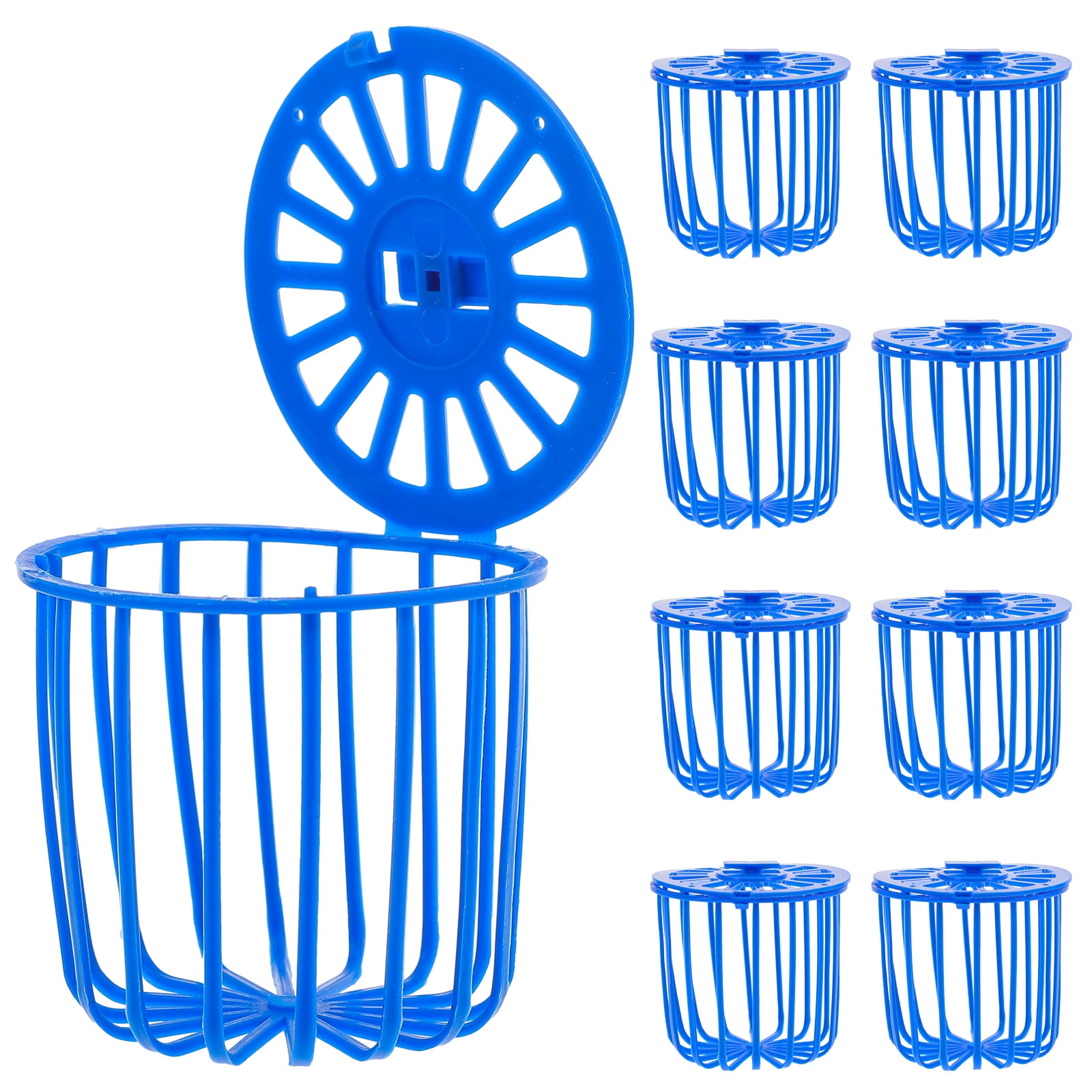 10 Pcs Bird Fruit and Vegetable Basket Parakeet Cage Feeders Food ...