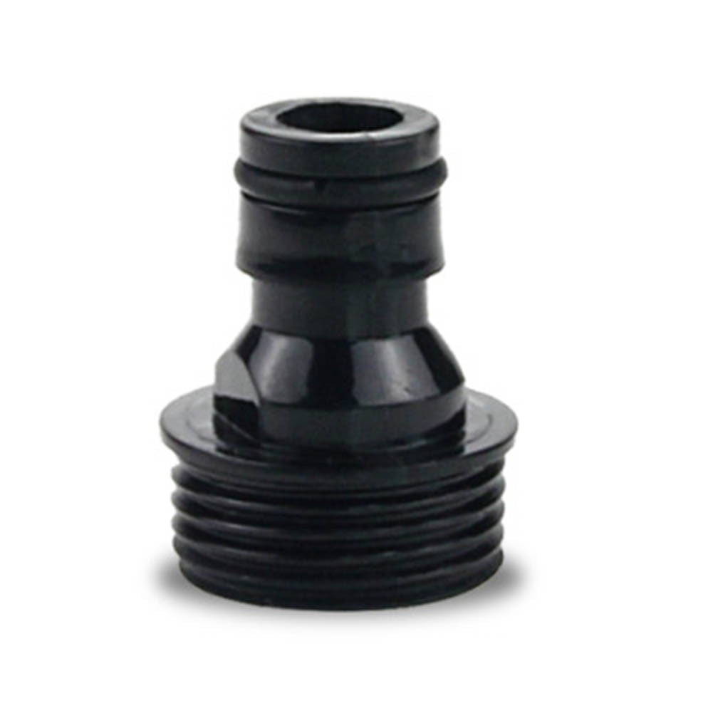 10 Pcs Black Garden Hose Threaded Adaptor 3/4in BSP Male Thread 2289 ...