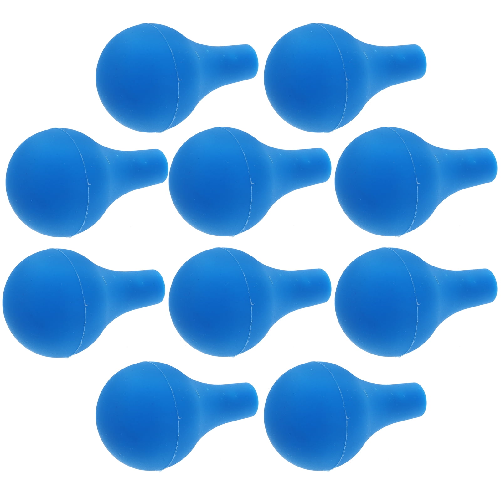 10 Pieces Blue Graduated Pipette Droppers with Silicone Suction Balls ...