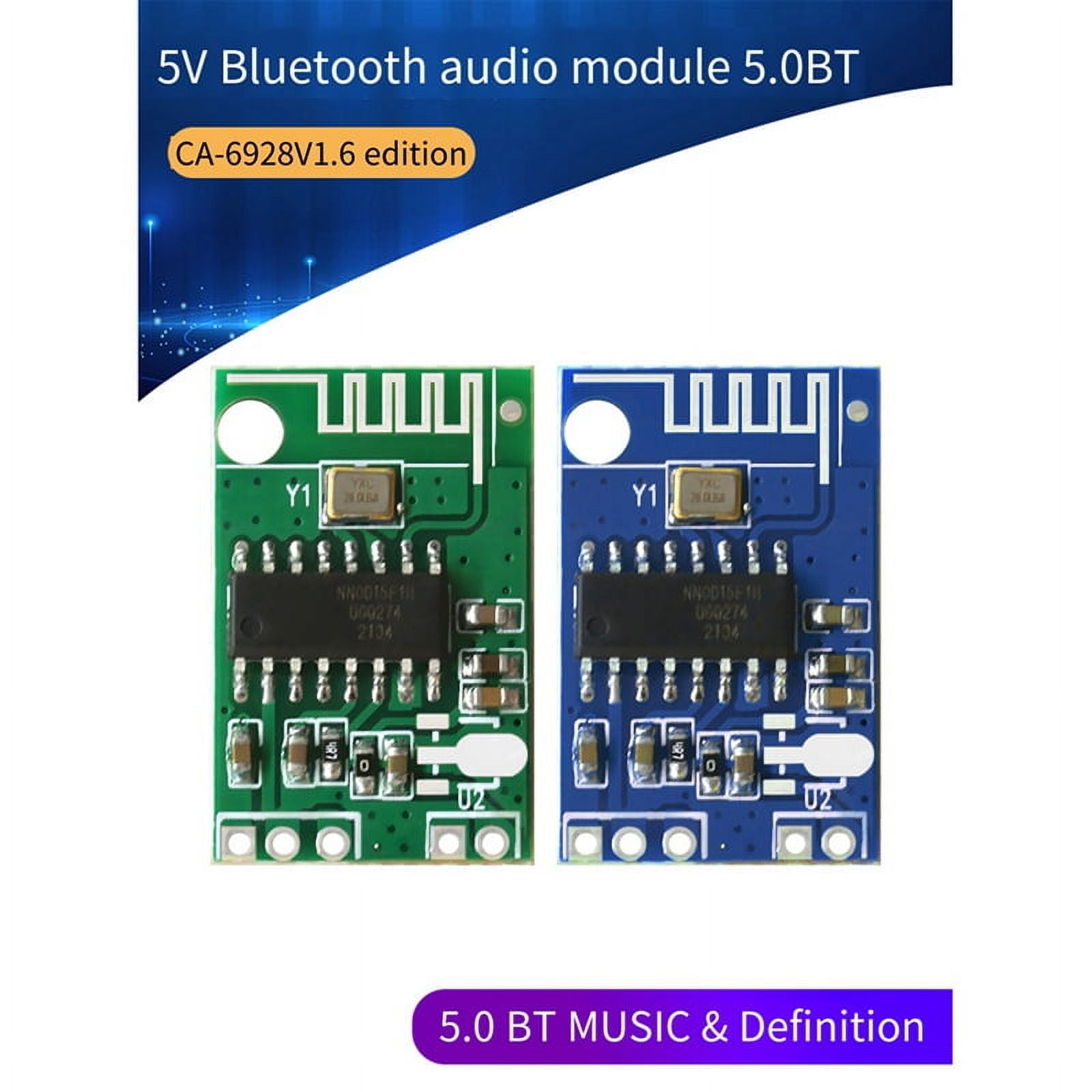10 Pcs Bluetooth Module CA-6928 Bluetooth Audio Module 5V 5.0 BT ...