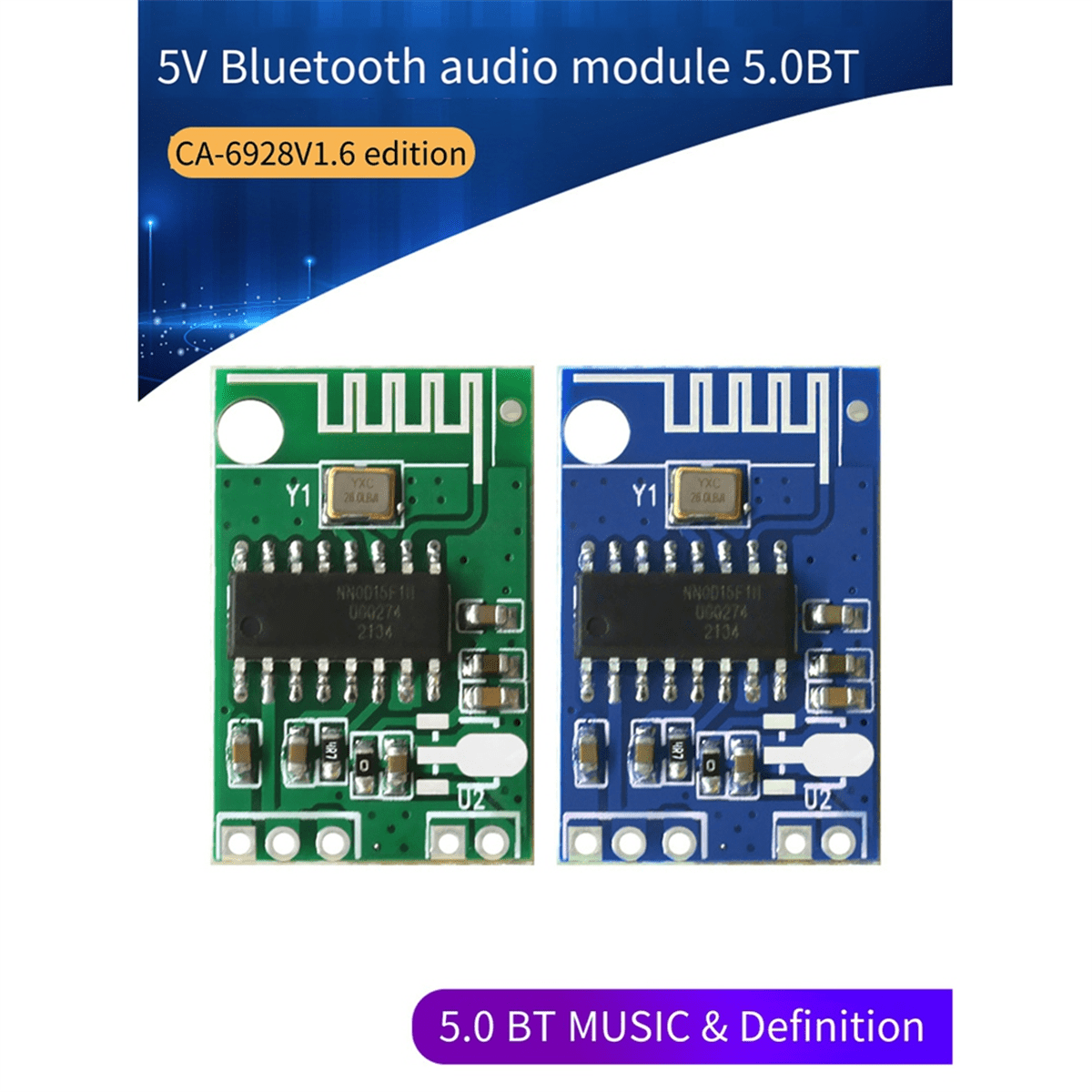 10 Pcs Bluetooth Module CA-6928 Bluetooth Audio Module 5V 5.0 BT ...
