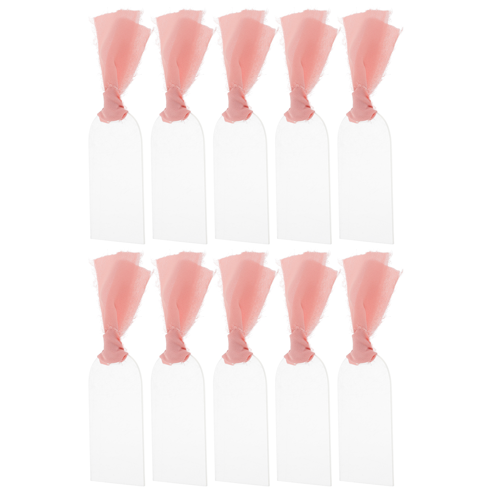 10 Pcs Bookmarks Business Cards Wedding Chair Signs Reserved Hanging ...