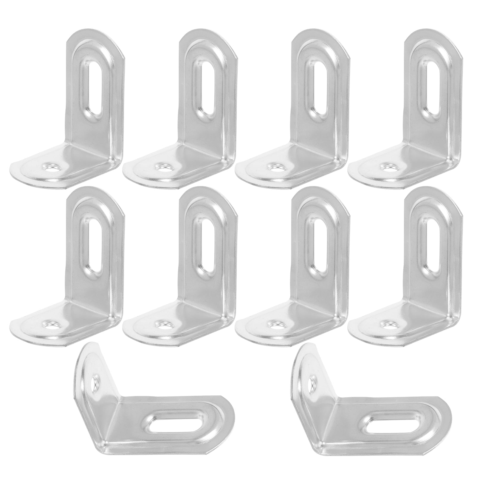 FENGGUIQU 10Pcs Adjustable Design Metal Brackets for Wood Furniture ...