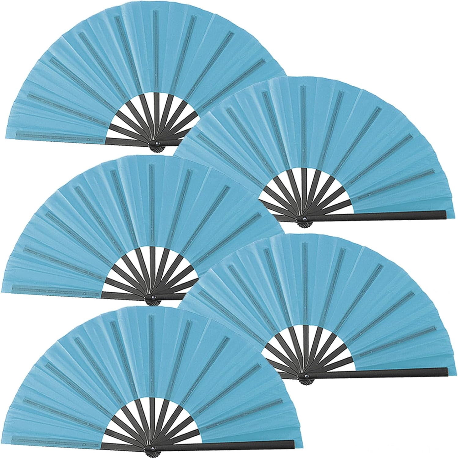 10 Pcs Boots on The Ground Hand Fan Bulk, Folding Popping Clacking Fans ...