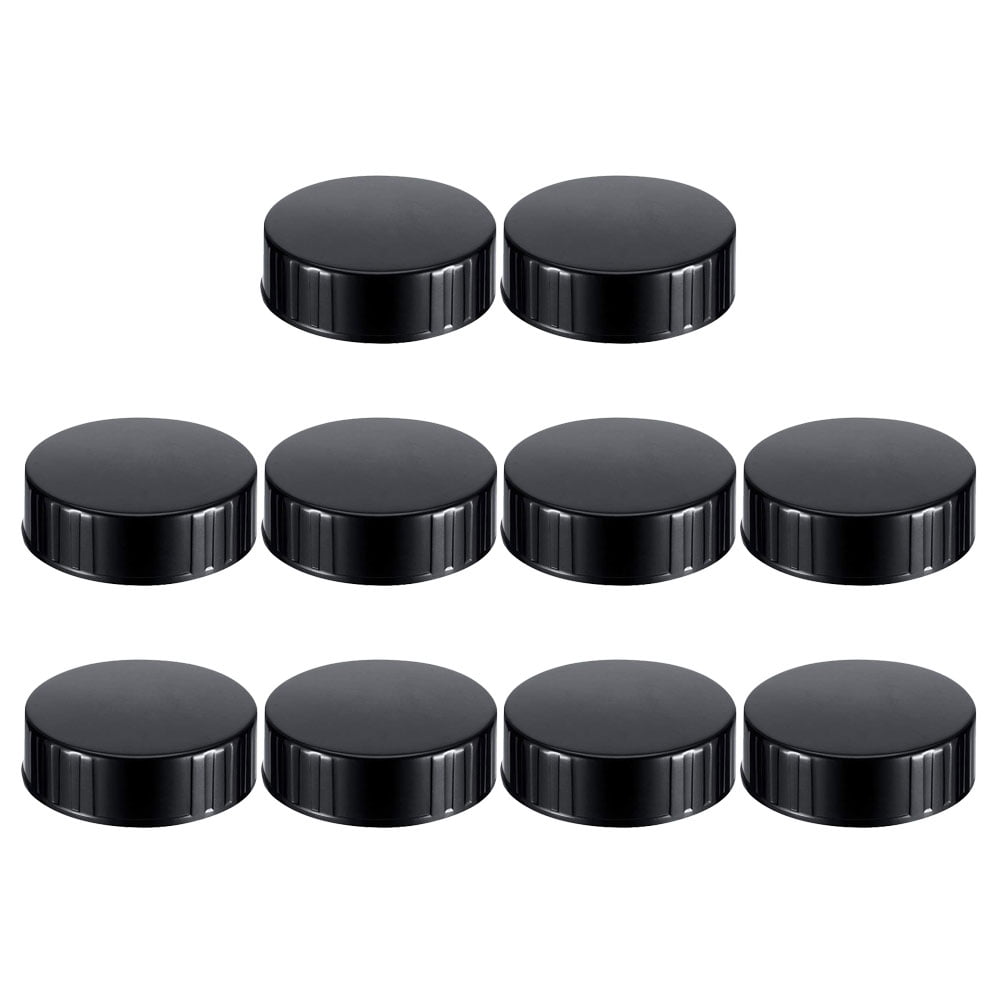 10 Pcs Bottles with Caps Bakelite Cover 4X1.5CM Black - Walmart.com