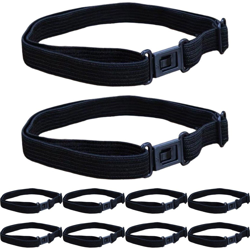 10 Pcs Bow Tie Extender Bands Adjustable Bow Tie Straps Elastic Neck ...