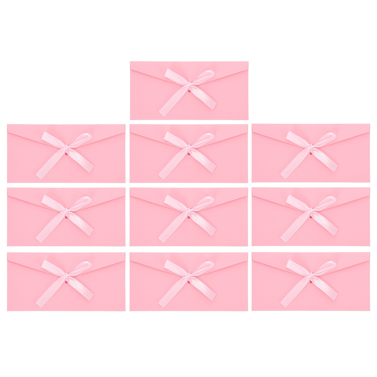 10 Pcs Bows for Gifts Invitation Envelope A2 Envelopes Letter Kraft ...