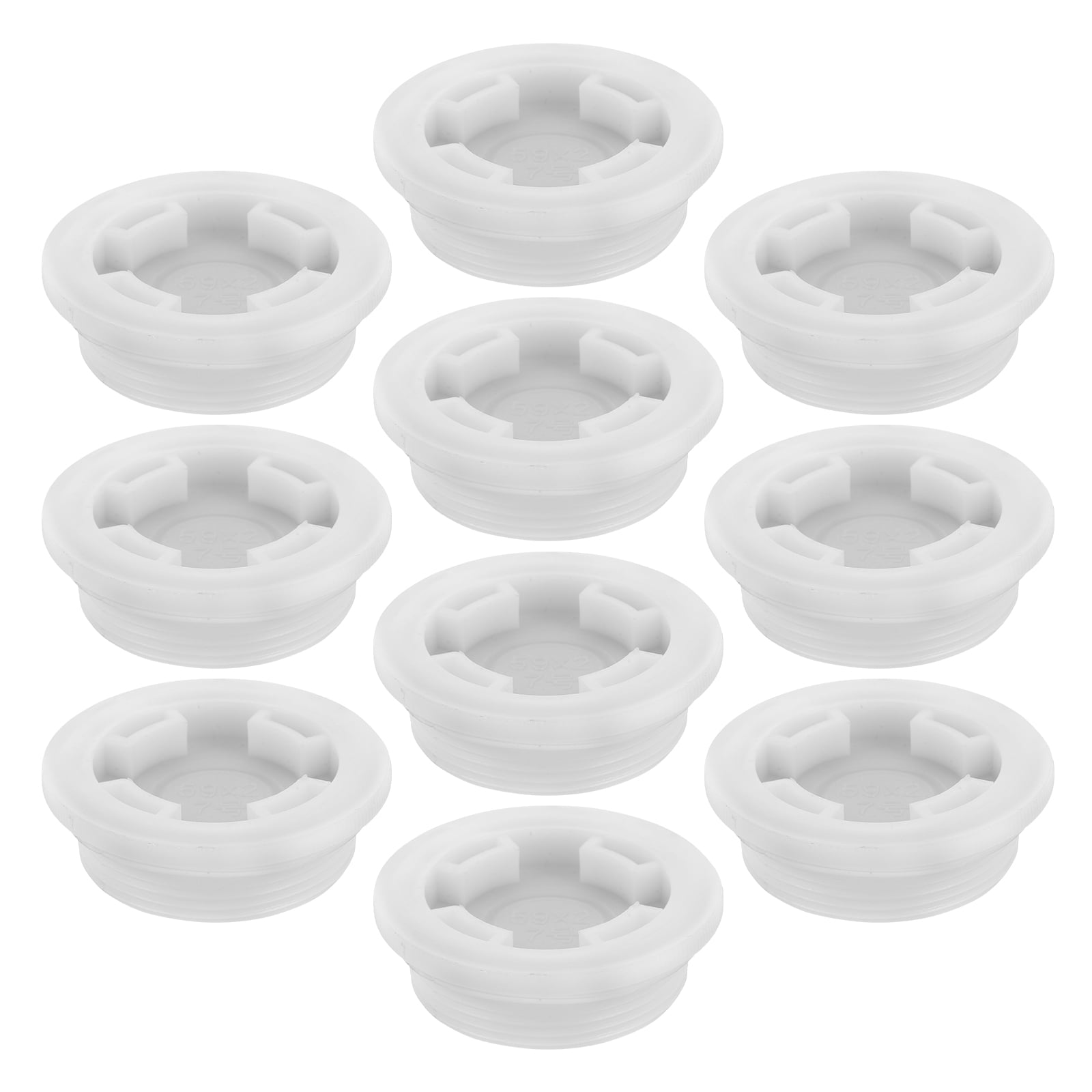 10 Pcs Bucket Lid Electric Power Trimmer Plate Bracket White - Walmart.com