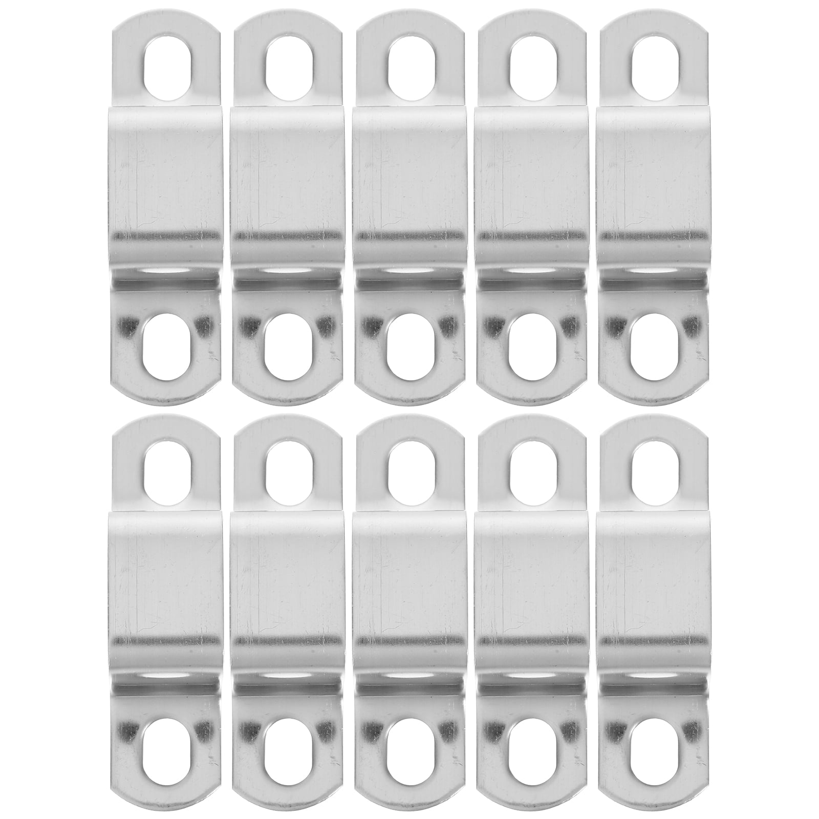10 Pcs Buckle Pipe Clamp Fence Post Tie Bracket Horseback Clip U ...