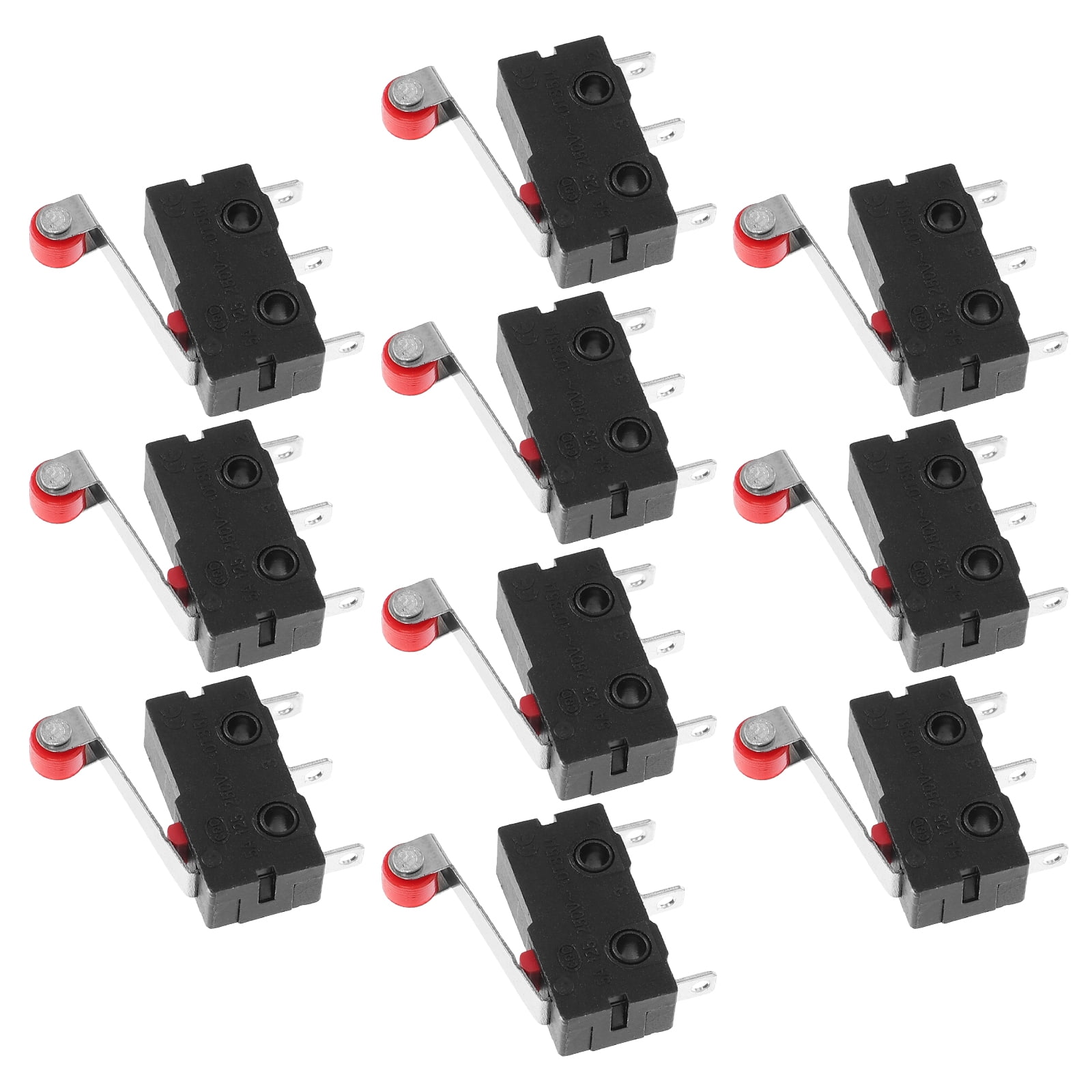 10 Pcs Bud Headlight Panel Hinge Roller Lever Switch Electronic ...