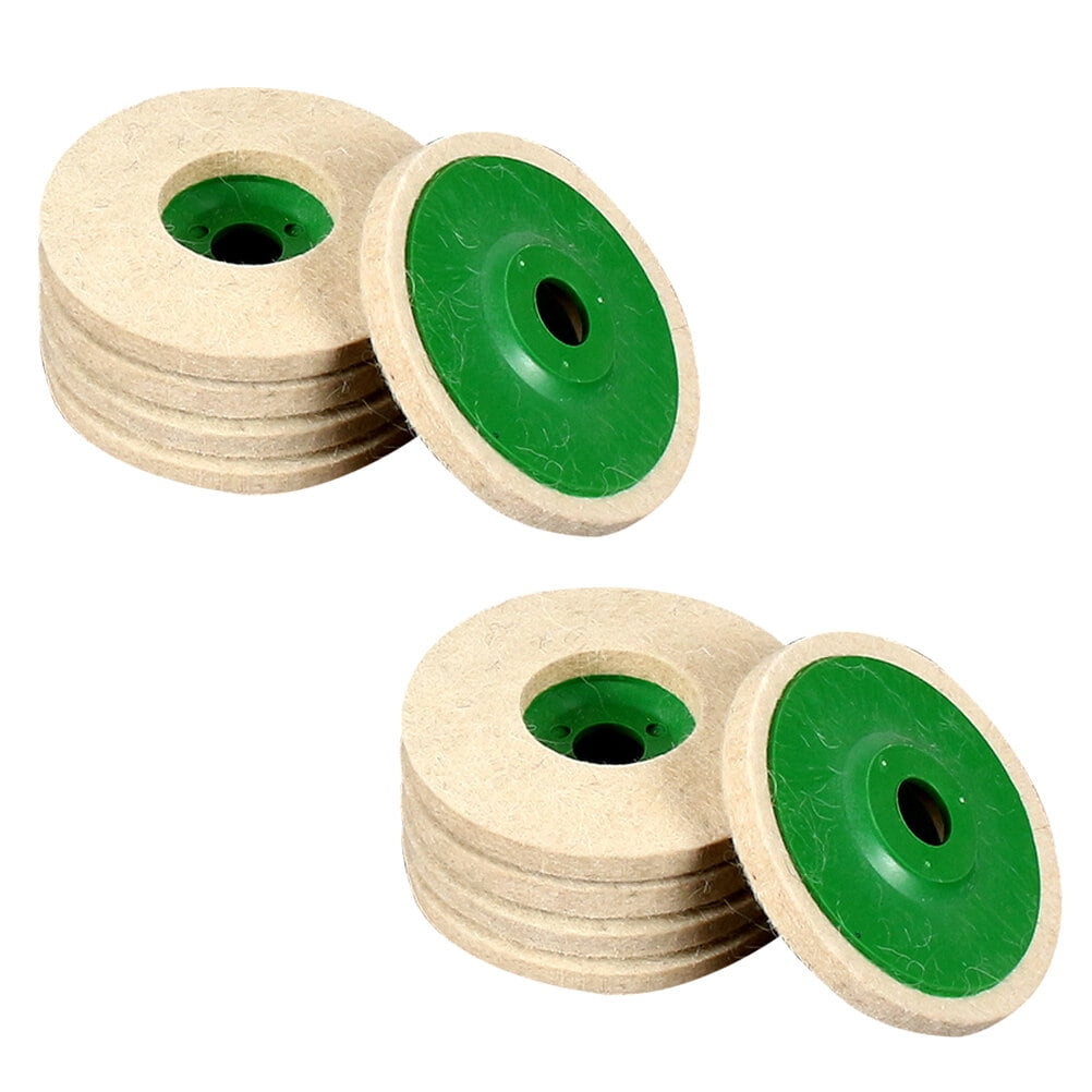 10 Pcs Polishing Wheel Buffing for Drill Brake Grinding Grinders ...