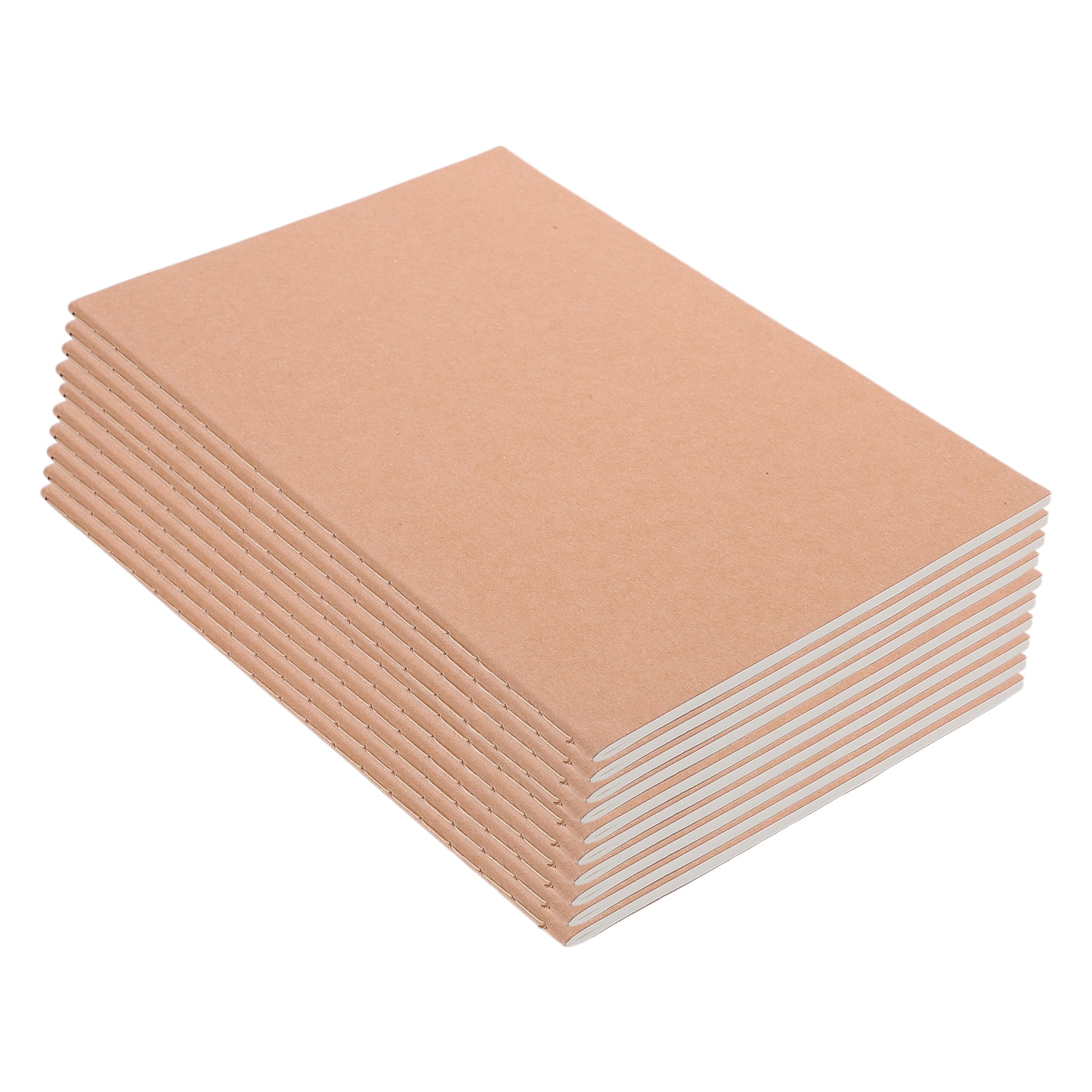 10 Pcs Bulk Notepad Kraft Paper Notebook .50X14.00X0.50CM - Walmart.com