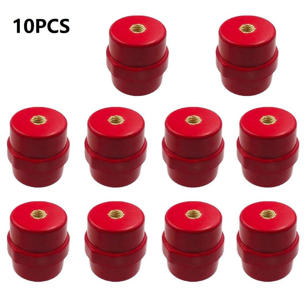 10 Pcs Busbar Insulators Sm-40 M8 High Strength Polyester Spacer ...