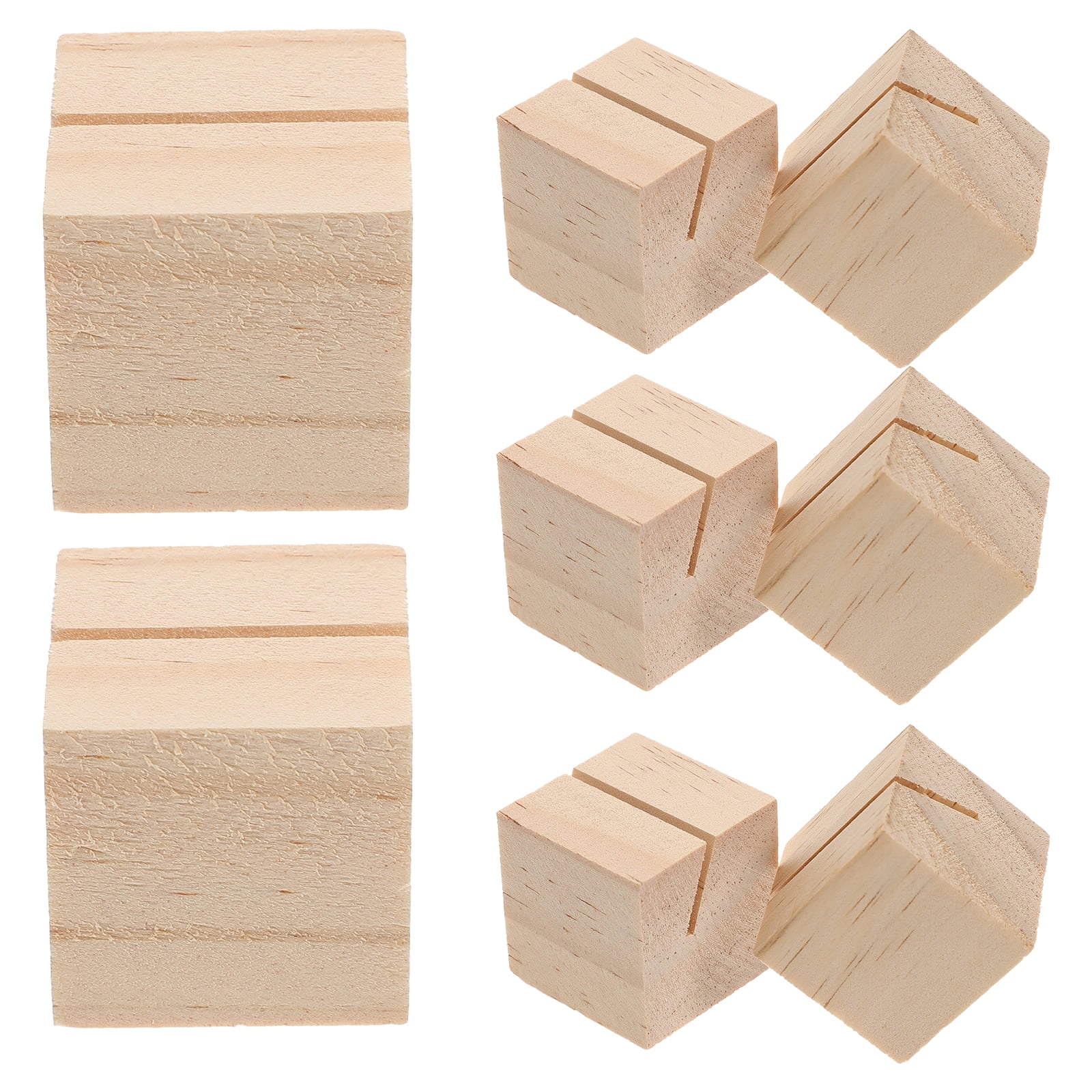 10 Pcs Business Card Number Plate Bottom Seat Decor Card Display Stand ...