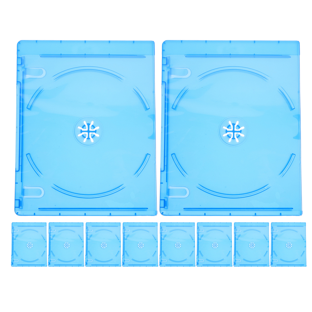 10 Pcs CD Case Disc Wrapping Case Dvd Wrapping Boxes CD Jewel Cases CD ...