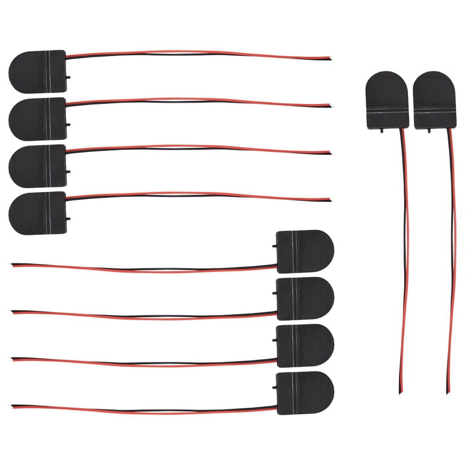 10/Pcs CR2032 Button Coin Cell Battery Socket Holder Case Cover with ...