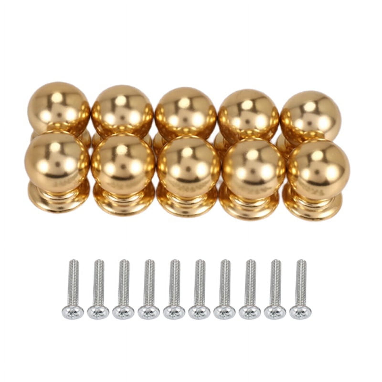 10 Pcs Cabinet Knobs Round Ball Knobs Bathroom Cabinet Knobs Dresser ...