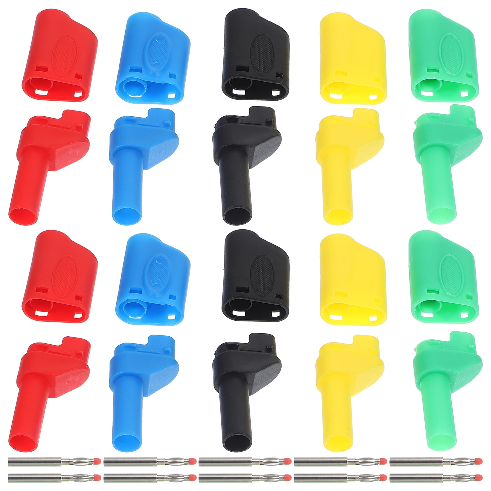 10 Pcs Cable Banana Insulation Test Plug Replacements Binding Posts ...