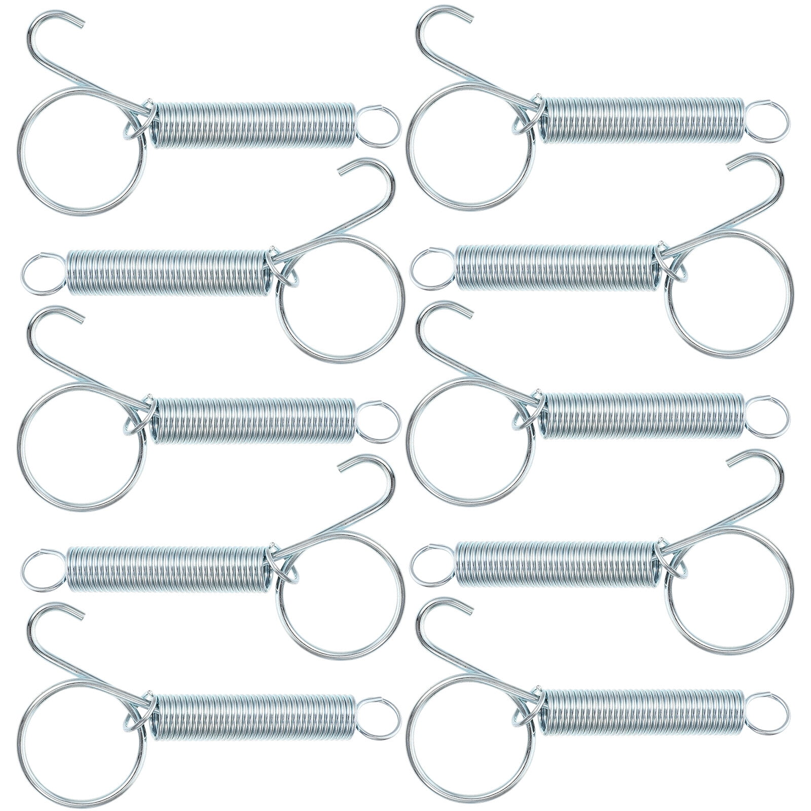 10 Pcs Cage Door Spring Hook Fixed Hanger Rabbit Hangers Birdcage Cages ...