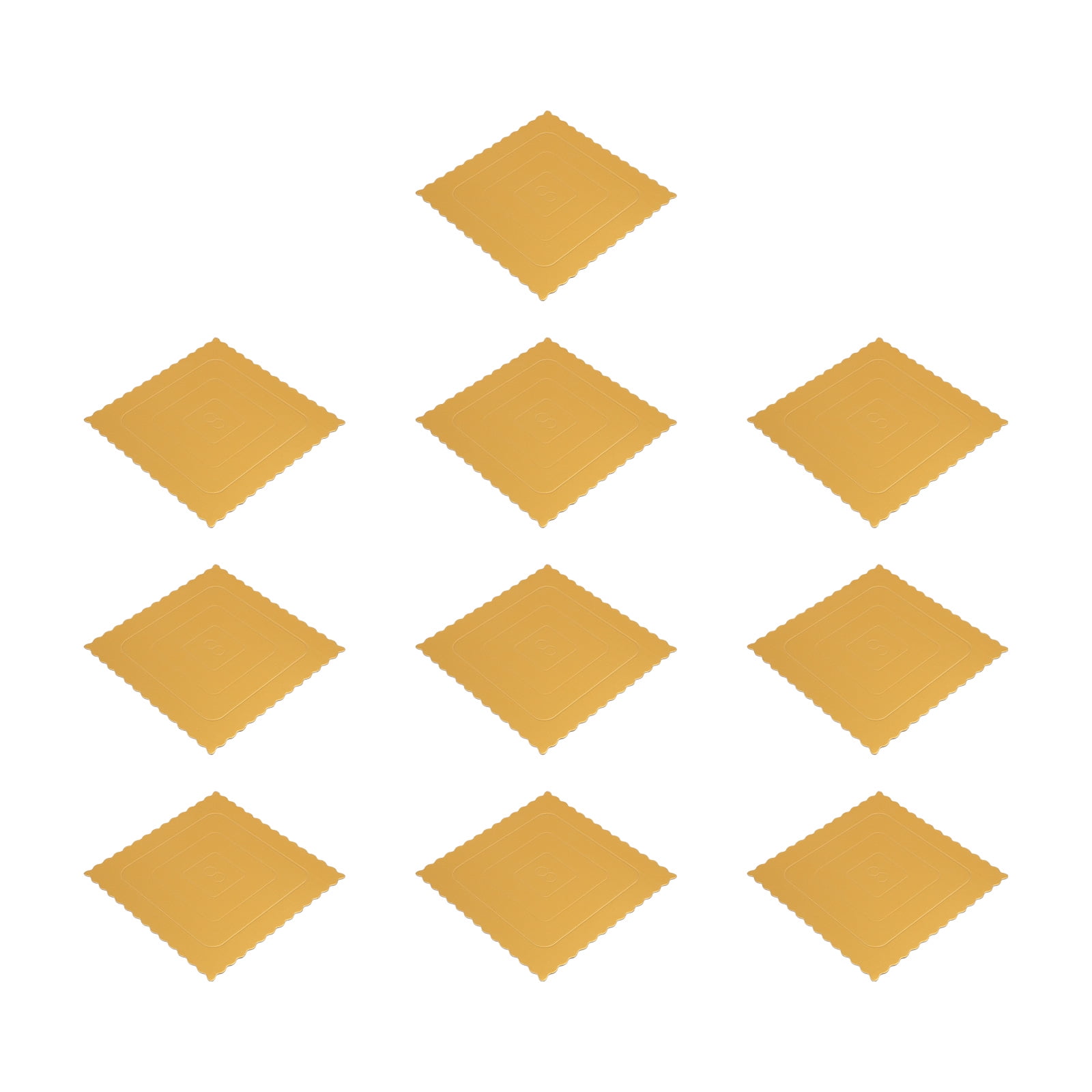 10 Pcs Cake Base Dessert Boards Cardboard Bases Square Cupcakes ...