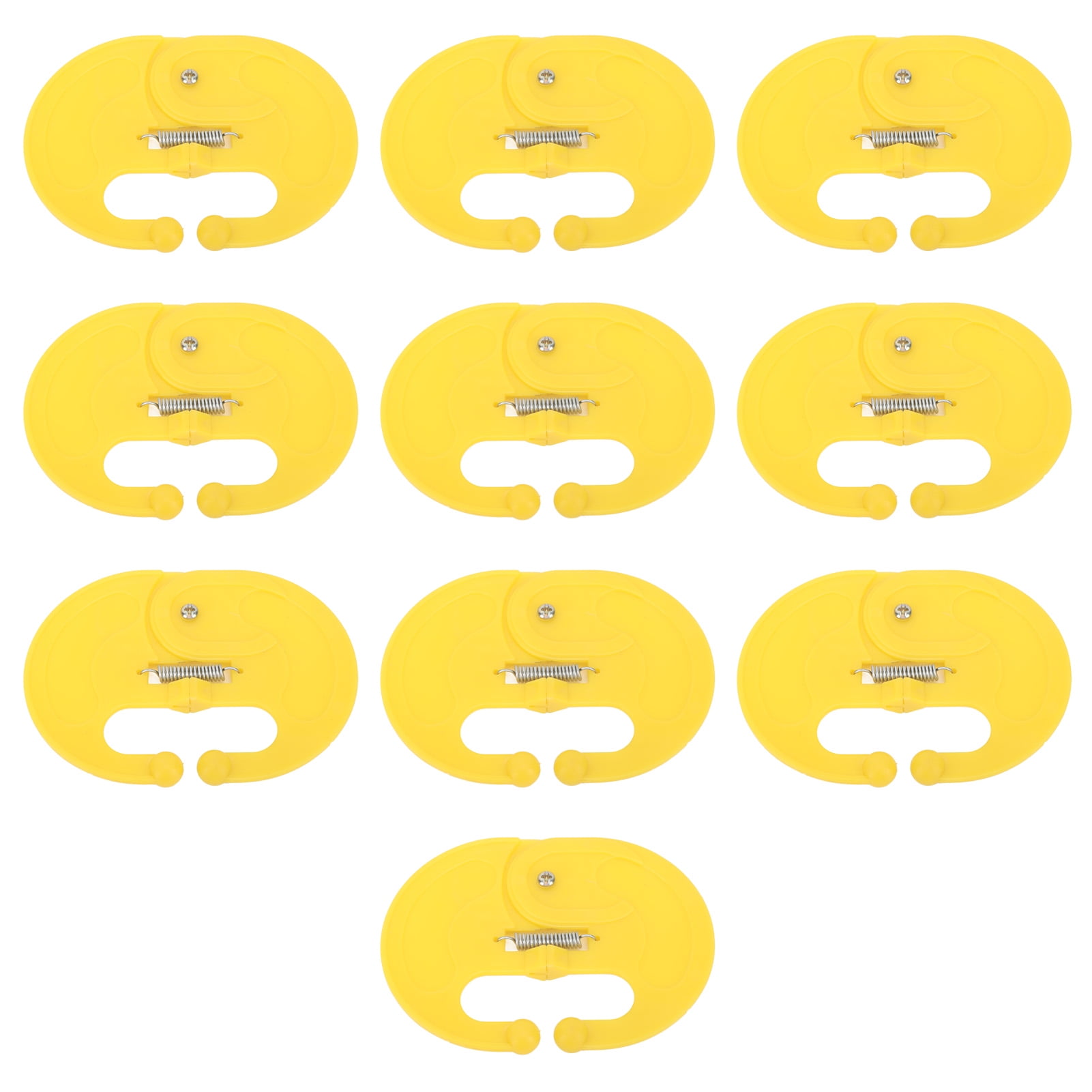 10 Pcs Calf Weaner Spring Lock High Tensile Strength Lengthened Widened ...