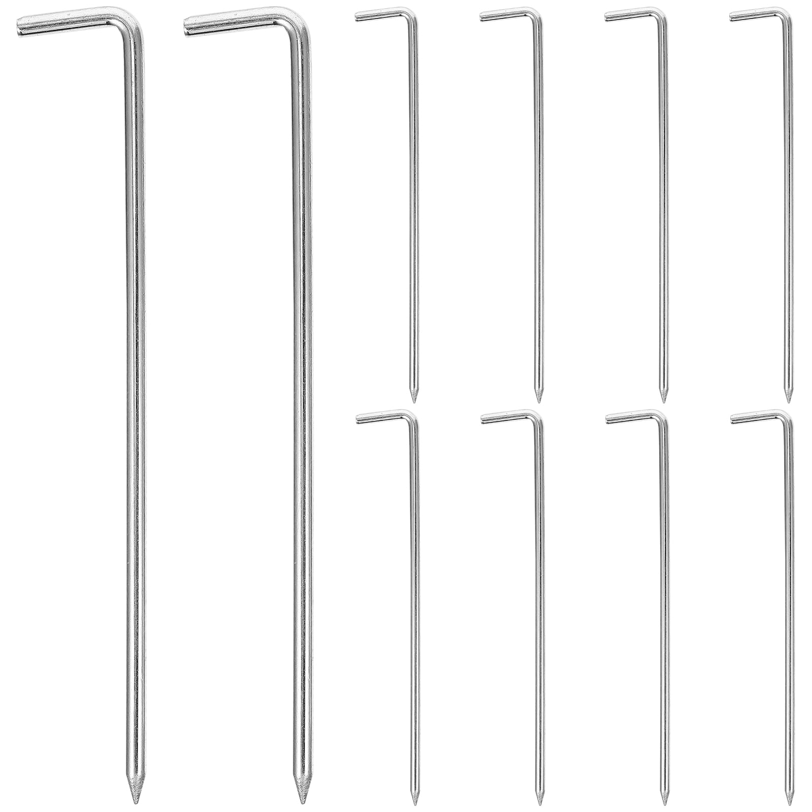 Durable Tent Pegs for Camping and Hiking with Galvanized Iron Material ...