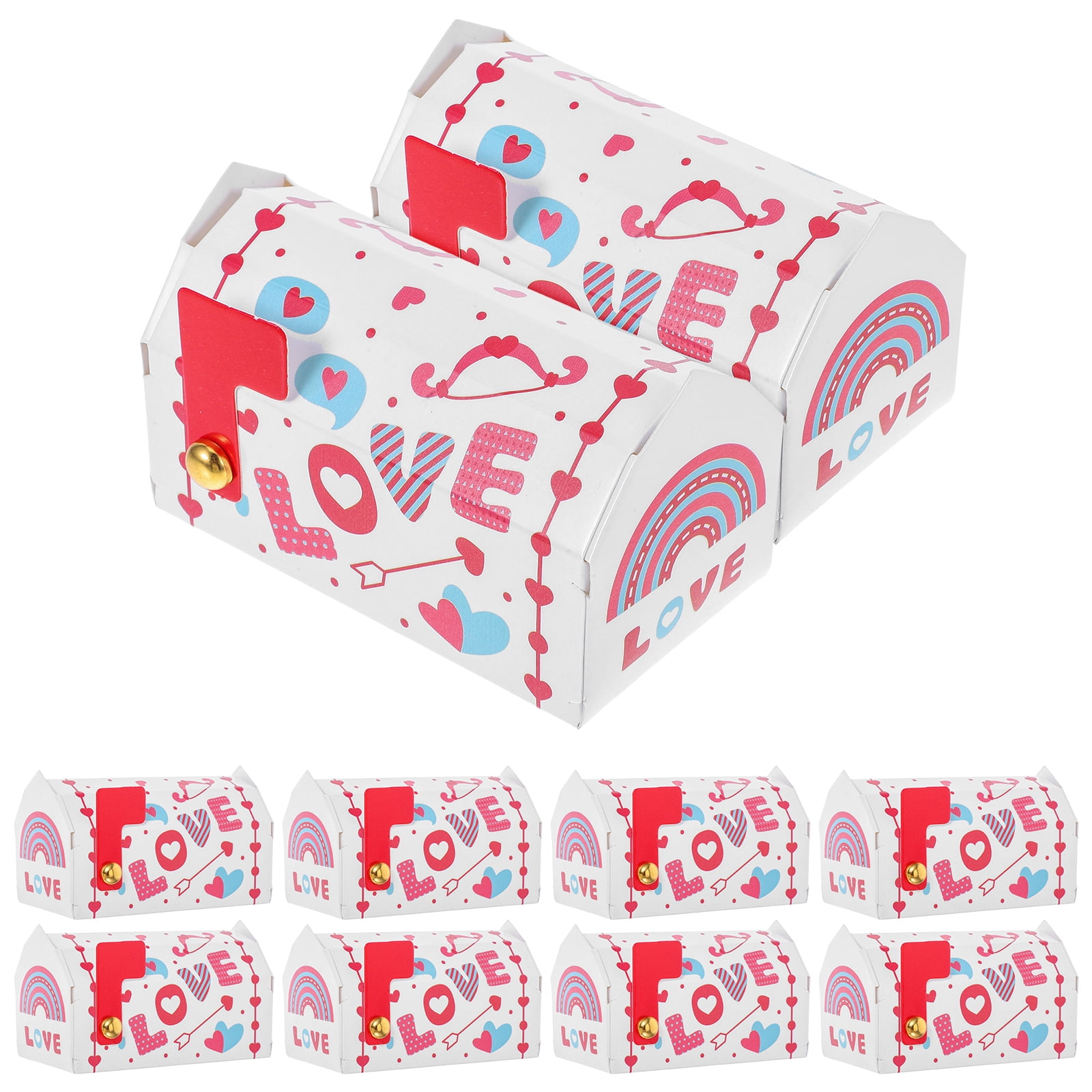 10 Pcs Candy Box Confetti Bouquet Accessories Diploma Child - Walmart.com