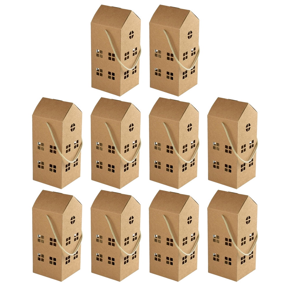 10 Pcs Candy Portable Gift Box Wedding Boxes Banquet 18.00X7.50X7.50CM ...