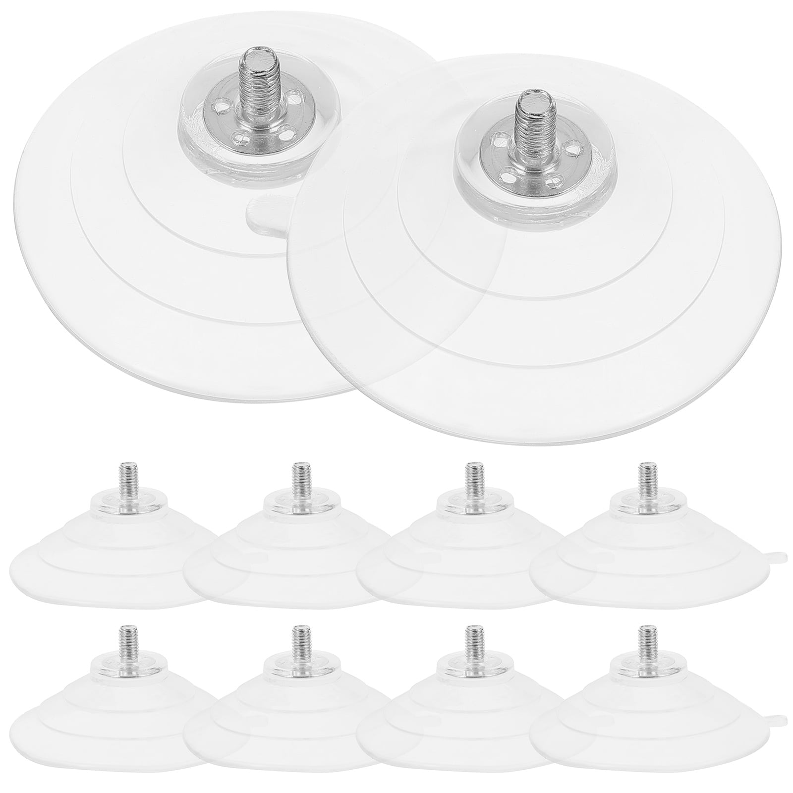 10 Pcs Car Accessories Heavy Duty Suction Cups Window Peg Hooks for ...