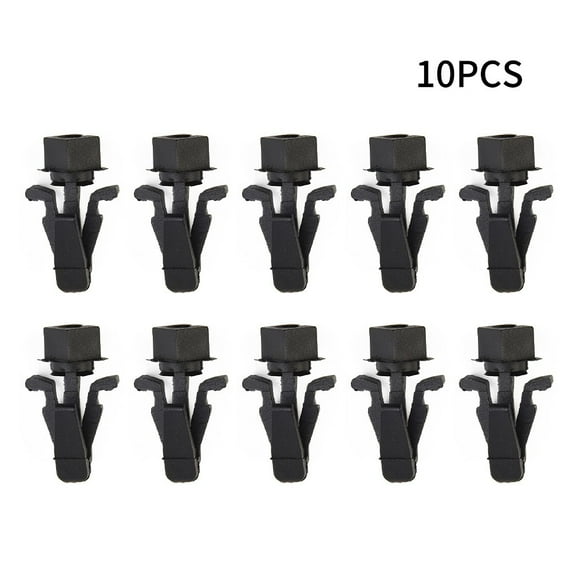 10 Pcs Car Bumper Grille Retainer Fastener Clips Model H16 Plastic ...