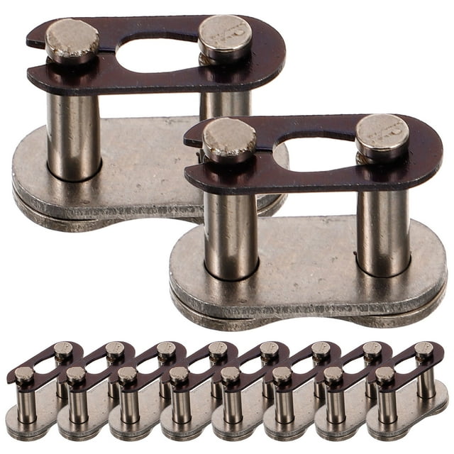10 Pcs Car Chain Button The Chain Roller Chain Link Mini Motorcycle ...