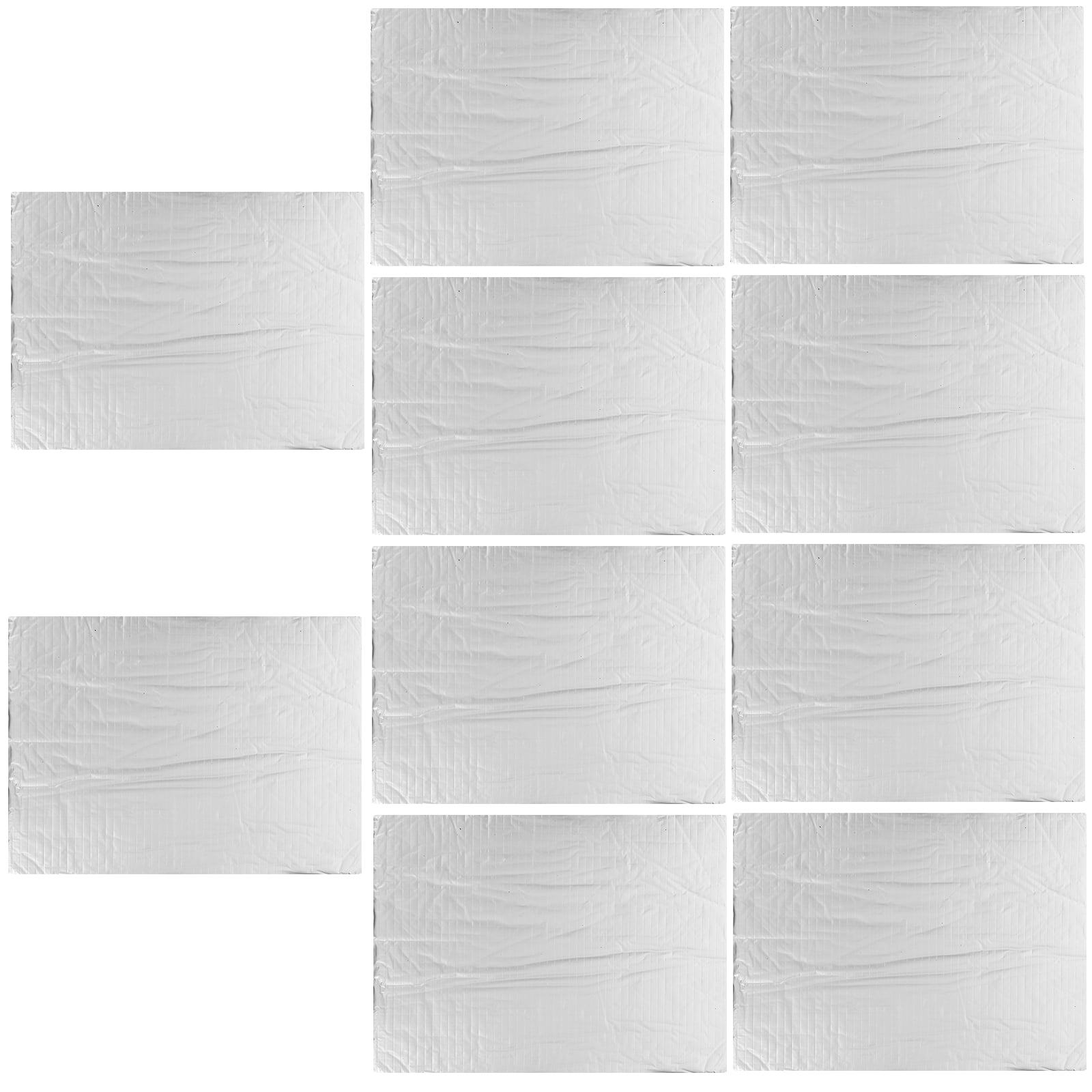 10pcs Sound Proofing Mat for Trunk Insulation Hood and Vehicle Sheet ...