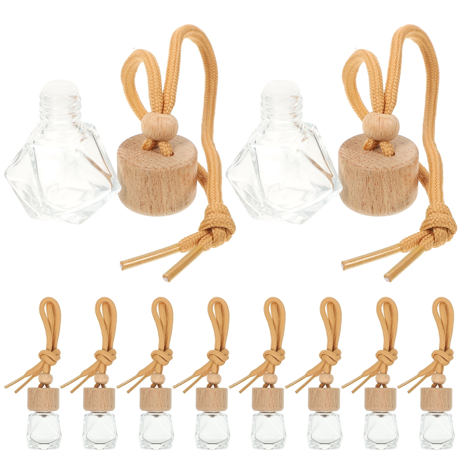 YuYiSan 10pcs Car Essential Oil Diffuser Hanging Bottle Air Freshener ...