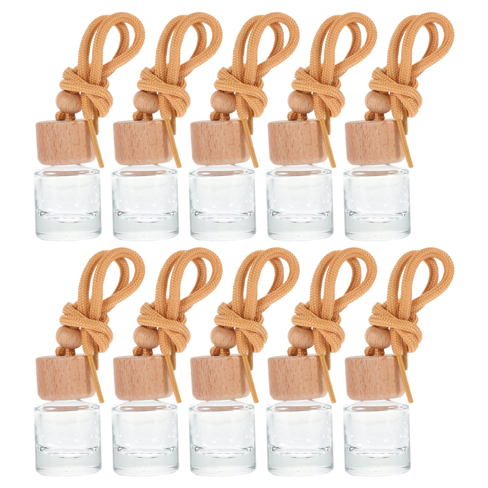 10 Pcs Car Perfume Bottle Refillable Essential Oil Bottles Diffusers ...