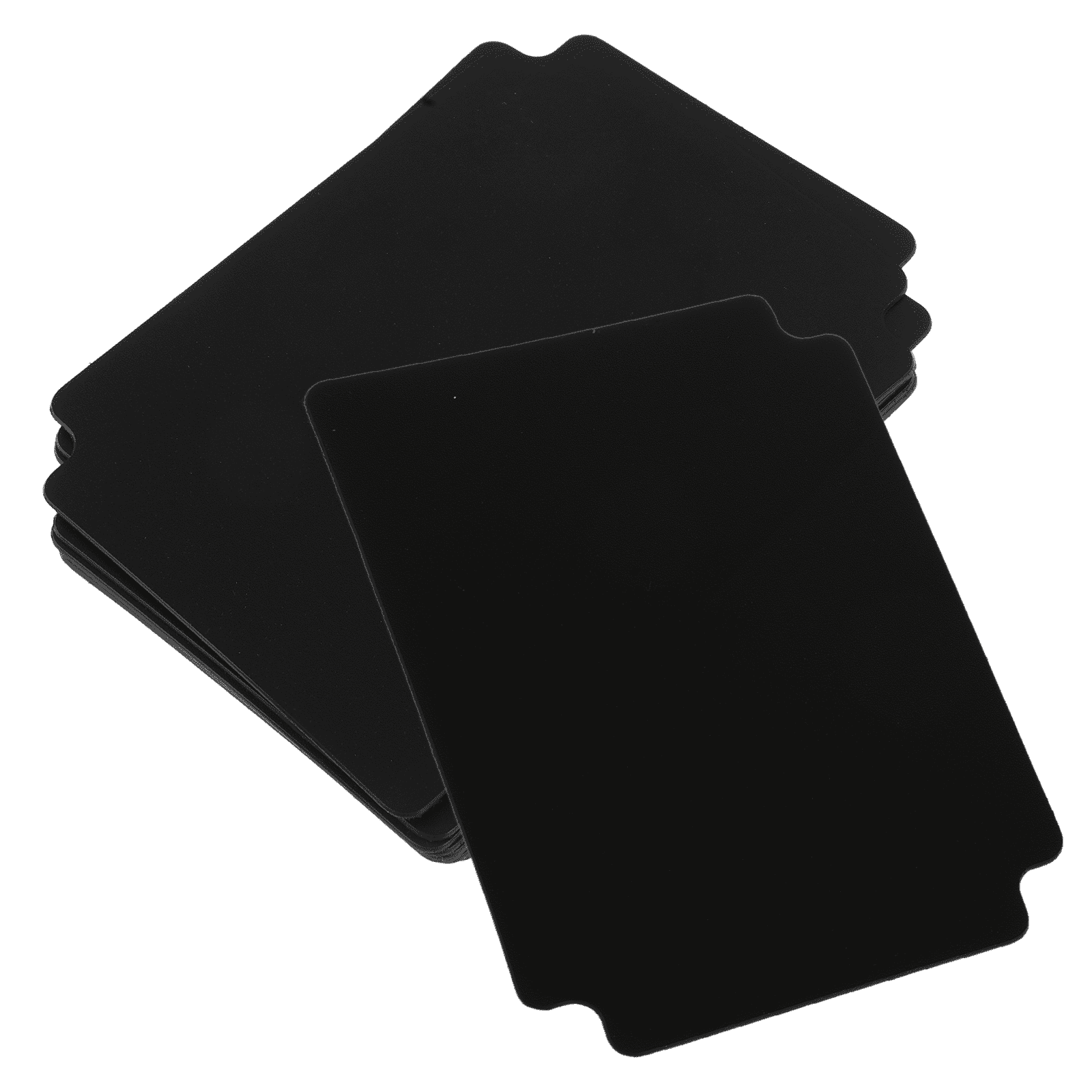 OFFIGAM Black Trading Card Separators 10-Pack for Organizing and ...